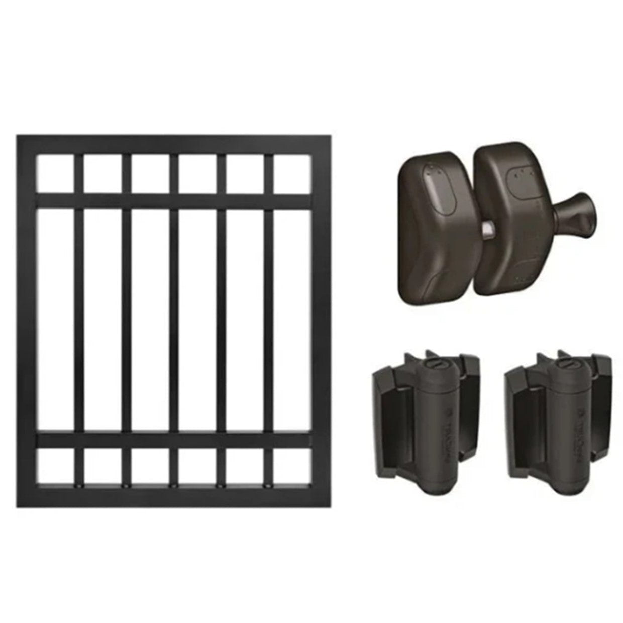 Balustrade Handrail Gate, Hinge and Latch Kit – Luxury Lawns Artificial ...